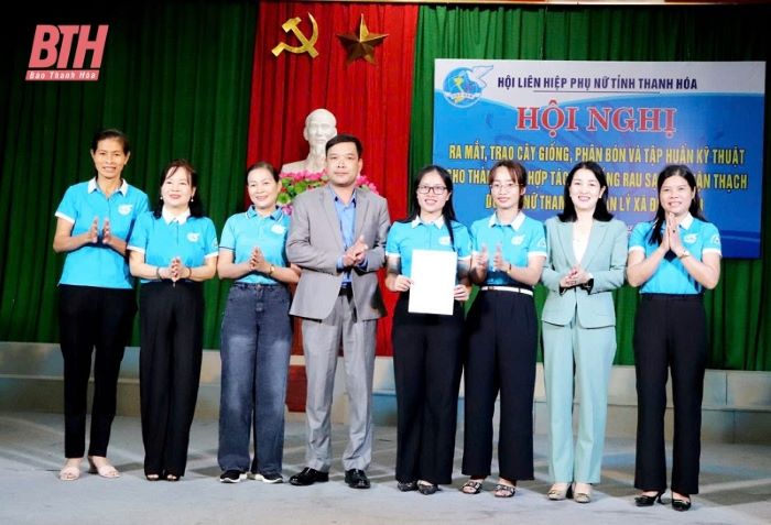 Thanh Hoá: Ra mắt Hợp tác xã trồng rau sạch - Cổng Thông Tin Hội Liên hiệp Phụ nữ Việt Nam